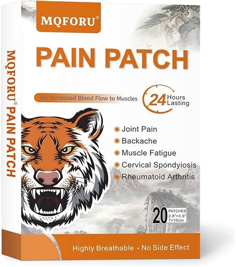 Patch Anti Douleur 20 Pcs Patch Chauffant Patch Chauffant Dos Pour