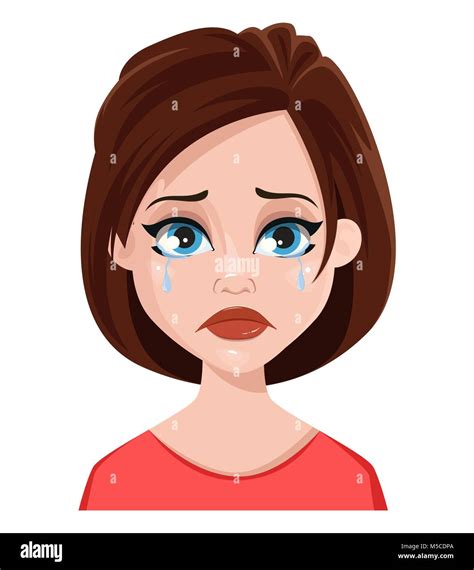 Face Expression Of A Woman Crying Female Emotions Attractive