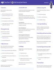 Github Security Best Practices Cheat Sheet Pdf Cheat Sheet