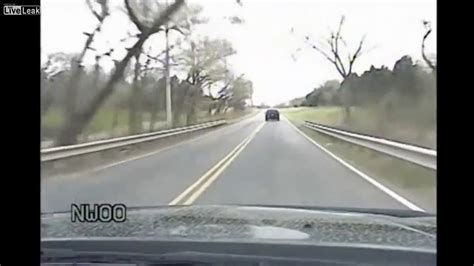 Dashcam Video Of High Speed Police Chase That Ends In Crash YouTube