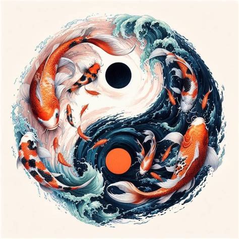 Premium Photo Ying Yang Symbol Dragon Wallpaper