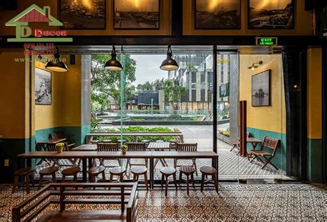 Top 10 mẫu thiết kế quán cafe phong cách vintage hút khách