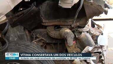 Boa Noite Espírito Santo edição regional Acidente envolvendo três