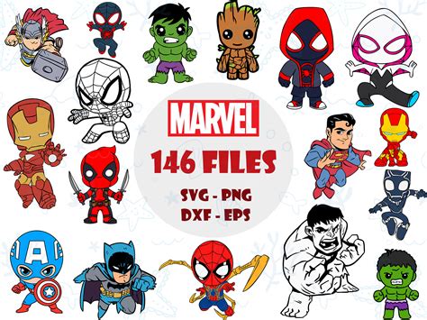 Superhero SVG Bundle Avengers SVG Bundle Bundle Layered Svg Etsy México