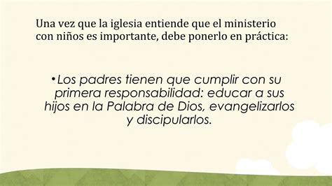 Por qué es importante evangelizar a los niños PPT