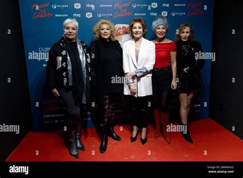 Carmen Platero Sandra Alberti Ana Rosa Quintana Jenny Llada And