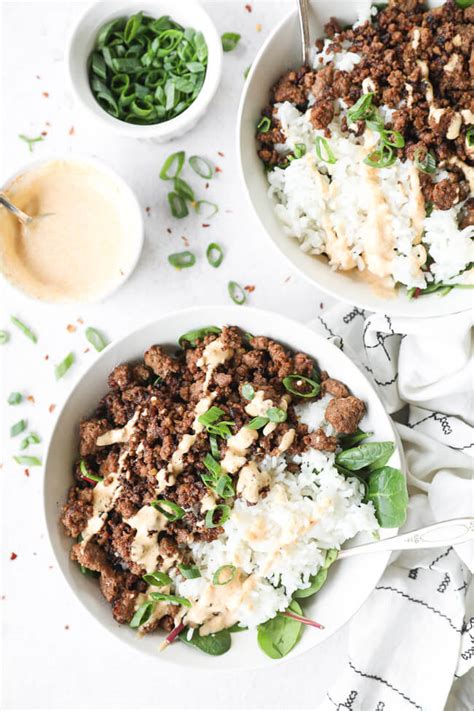 20 Minute Super Easy Korean Beef Bowl Real Simple Good