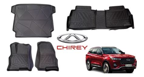 Tapetes Chirey Tiggo 7 Kit Completo 4pz De Uso Rudo