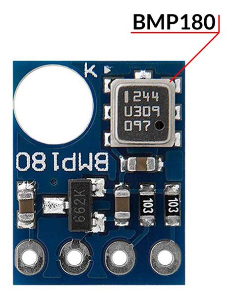 BMP180 sensor de presión y temperatura
