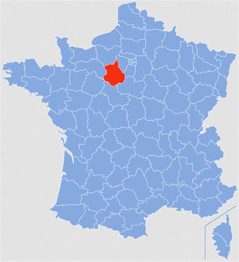 Carte de l Eure et Loir Carte du département 28