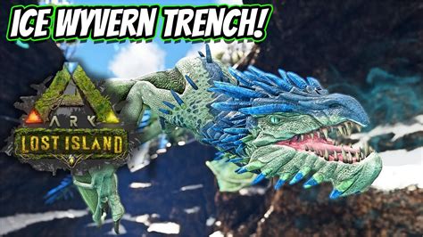 MANAGARMR AND ICE WYVERN TRENCH WHERE TO FIND ON LOST ISLAND Ark