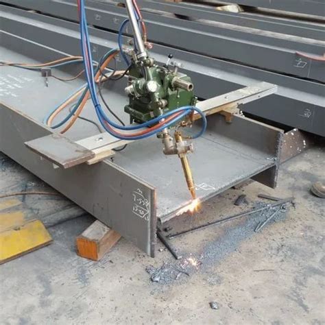 H Beam Plasma Cutting Machine Automation Grade Semi Automatic At Rs