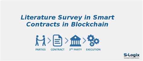 a systematic review papers in smart contracts in blockchain s logix