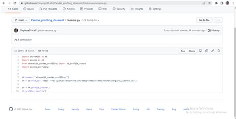 pandas profiling page 3 🧩 custom components streamlit