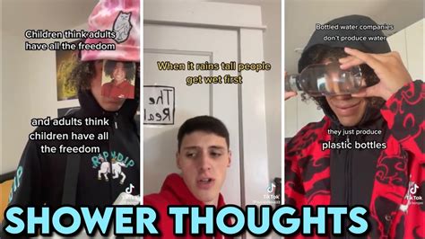 Best Deep Shower Thoughts TikTok Compilation YouTube