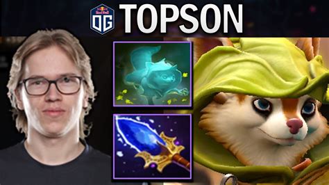 OG TOPSON HOODWINK WITH AGHANIMS DOTA 2 7 29 GAMEPLAY YouTube