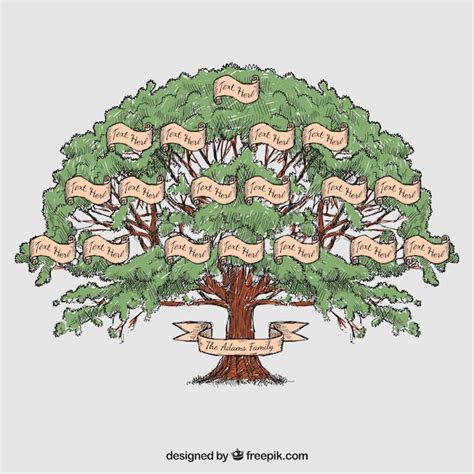 Desenho De Arvore Genealogica