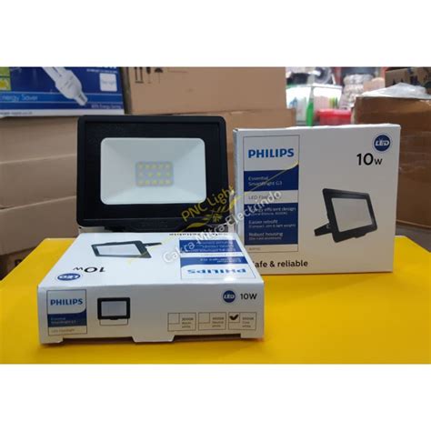 Jual PHILIPS LAMPU SOROT FLOOD LIGHT LED BVP150 10W 6500K COLDAYLIGHT