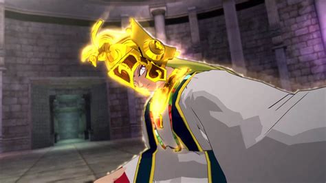 Shion Patriarca Cara Descubierta Vs Arles SS Awakening SAINT SEIYA