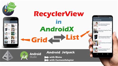 RecyclerView In Androidx Android Tutorial In Android Studio 4 0 YouTube