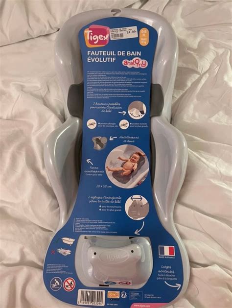 Transat de bain évolutif Tigex Beebs
