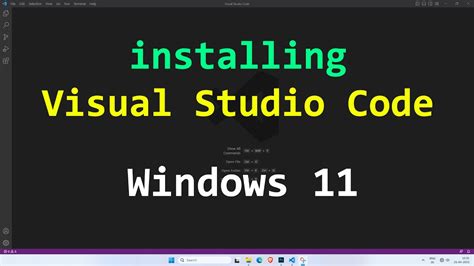 How To Install Vs Code Visual Studio Code In Windows Youtube