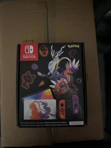 CONSOLE NINTENDO SWITCH OLED Edition Pokémon Ecarlate Violet Collector