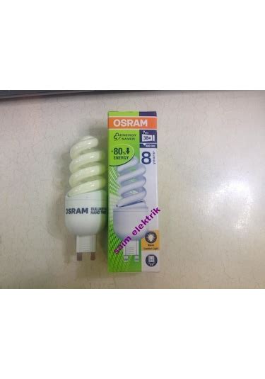 Osram Watt Enerji Tasarruflu Ampul Beyaz I K Lu Off