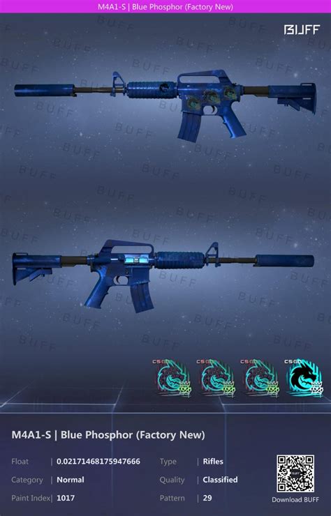 M4A1 S Blue Phosphor FN Tags Csgo Knife Csgo Skins Csgo Gloves Ak47