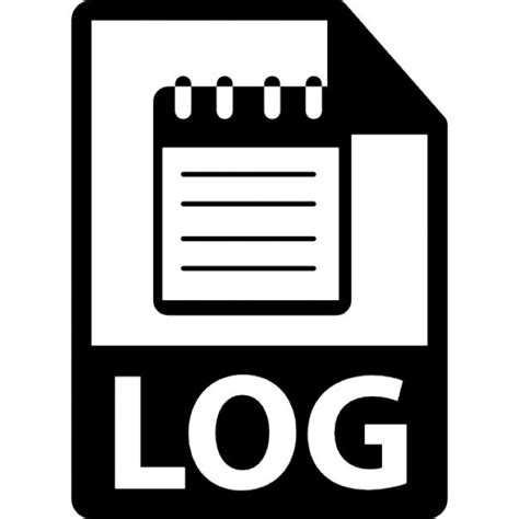 log file format icons free download