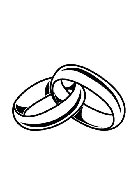 Marriage Rings Svg Ring Svg Wedding Svg Clipart Silhouette Cricut