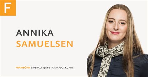 Annika Samuelsen Framsókn