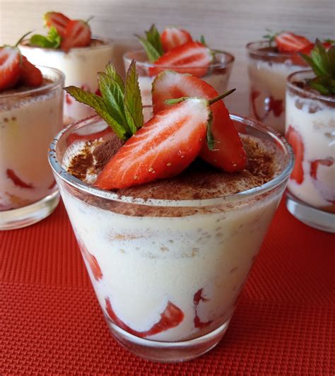 Tiramisu Aux Fraises