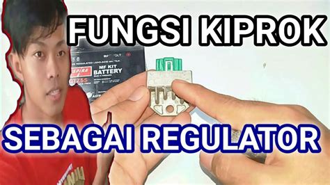 TENTANG CARA KERJA REGULATOR UNTUK MOTOR FUNGSI KIPROK REGULATOR YouTube
