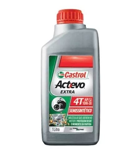 Óleo Castrol 4t Actevo 10w30 Stop start Semissintético Parcelamento