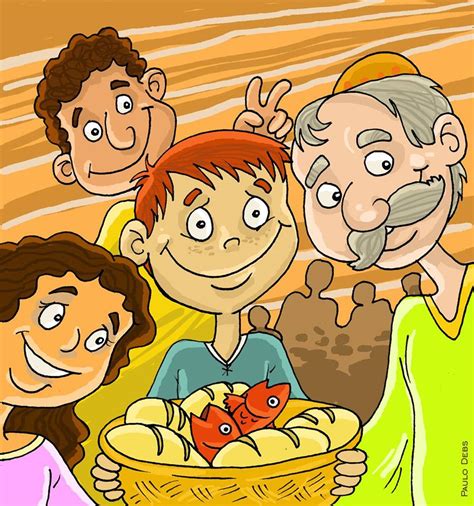 Histórias da Sementinha A multiplicação dos pães e peixes