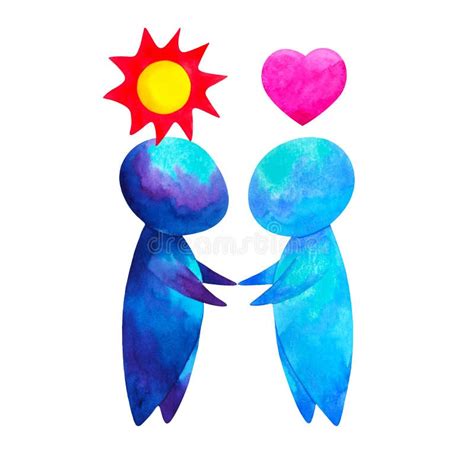 Dos Compasión Humana Empatía Amor Comprensión Del Corazón Arte
