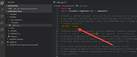 pandas profiling 🧩 custom components streamlit