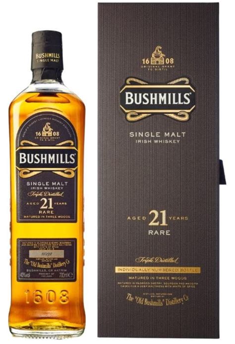 BUSHMILLS MALT Whiskey 21YO 700ML