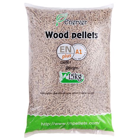 WOOD PELLETS GRANULÉS DE BOIS 40 SACS 15 KG Haute Qualité et Haute