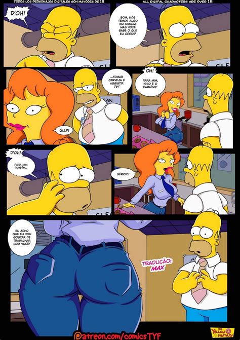 The Yellow Fantasy Amor Radioactivo Simpsons Simpsons Pornô