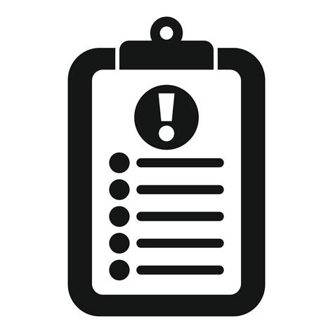 To Do List Rush Job Icon Simple Vector Office Work 21503439 Vector Art