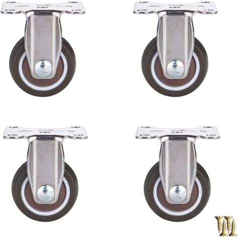 Lot De Petites Roulettes Pour Meubles Roulettes Pivotantes En