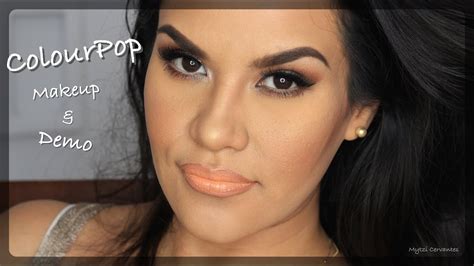 Colour Pop Makeup Demo Mytzi Cervantes YouTube