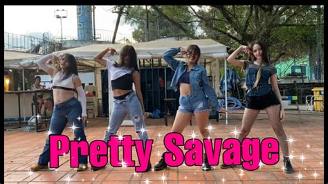 Kpop In Public Blackpink Pretty Savage Dance Cover By Sixth