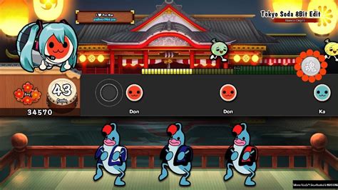Taiko No Tatsujin Drum Session New Song Tokyo Soda Bit Edit