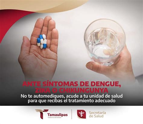 Secretaría de Salud on Twitter Ante síntomas de Dengue Zika o