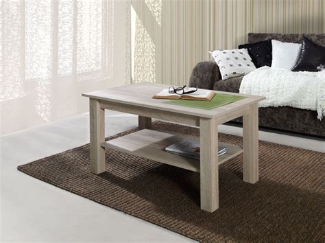 Ława dąb sonoma stolik kawowy 102x62 K33 półka 300 zł Allegro pl