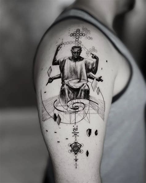Sacred Geometry Tattoo Art