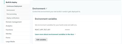 Reactjs Cant Access Netlify React Environment Variables Stack Overflow